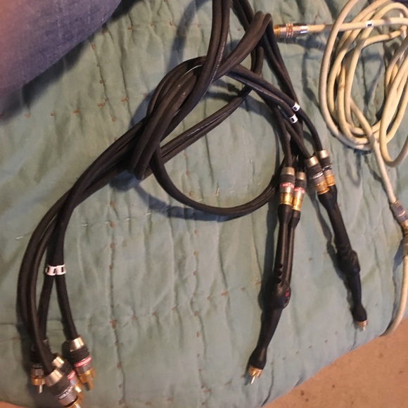 Other | Pair Monster Cable Connector Subwoofer | Poshmark